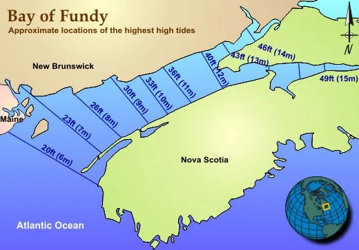 Why Are the Bay of Fundy Tides So Huge? — Just a Little Further