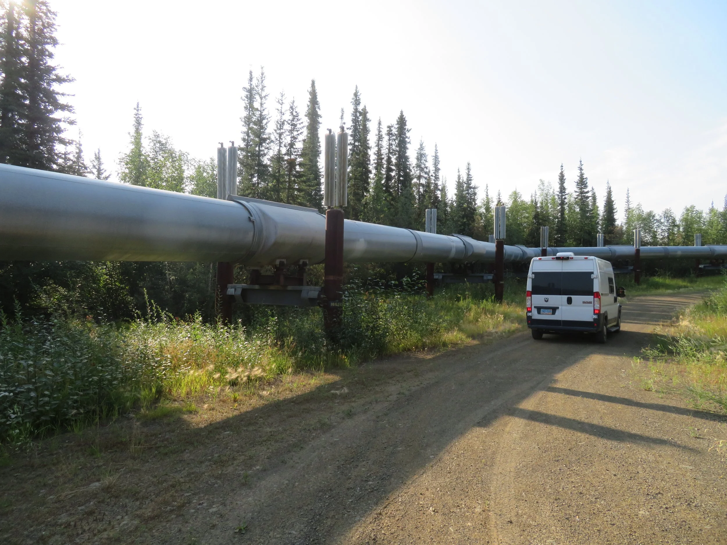 Blue View - The Alaska Pipeline — Just a Little Further