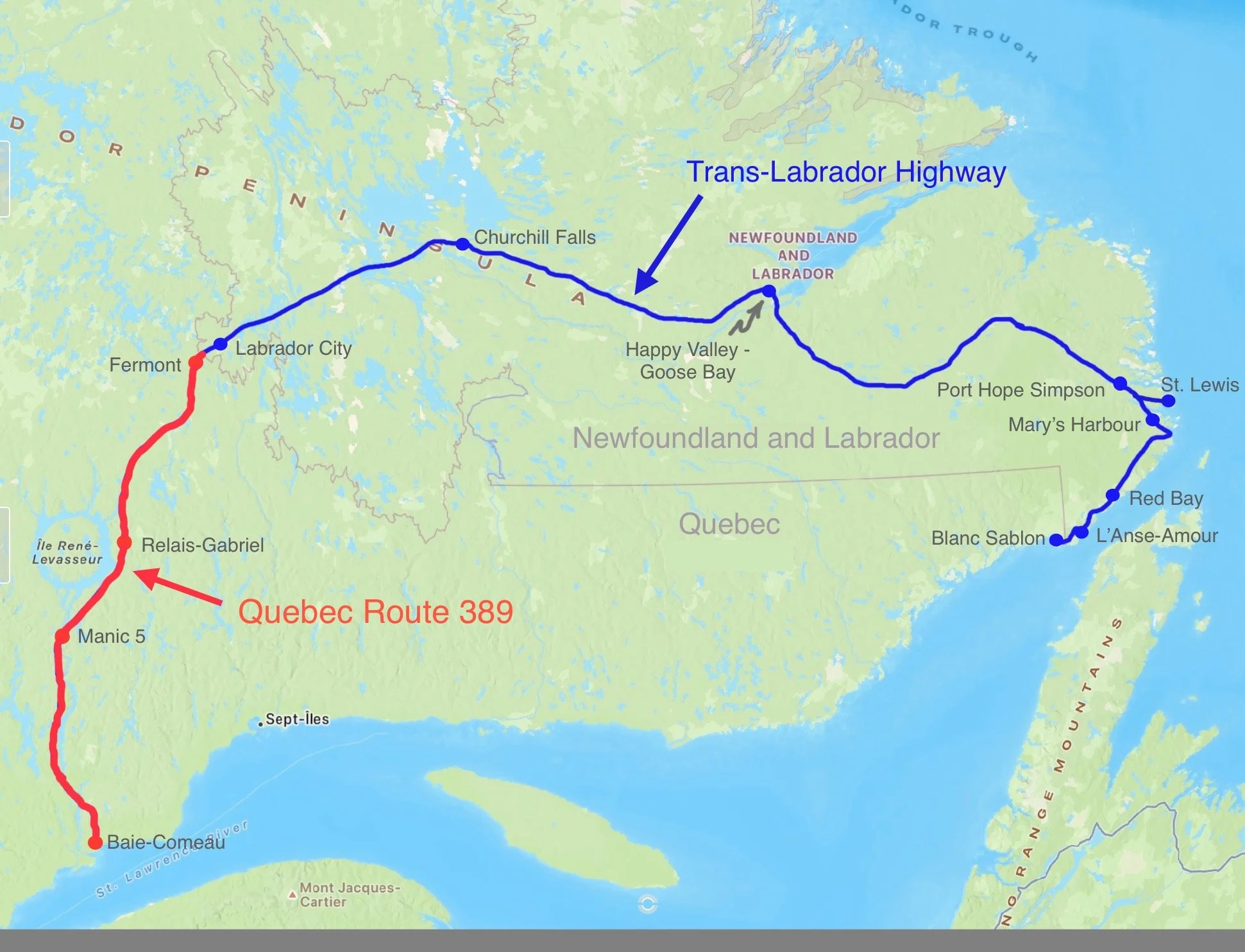Driving the Trans-Quebec Highway — Just a Little Further