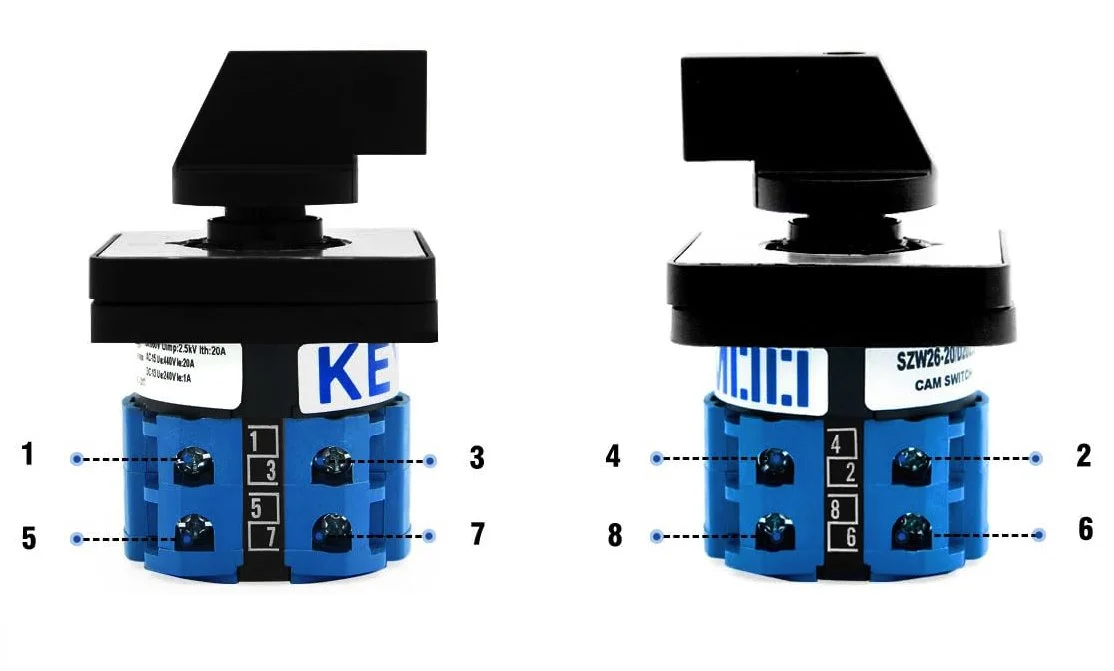 How to Wire a Rotary Changeover Switch — Just a Little Further