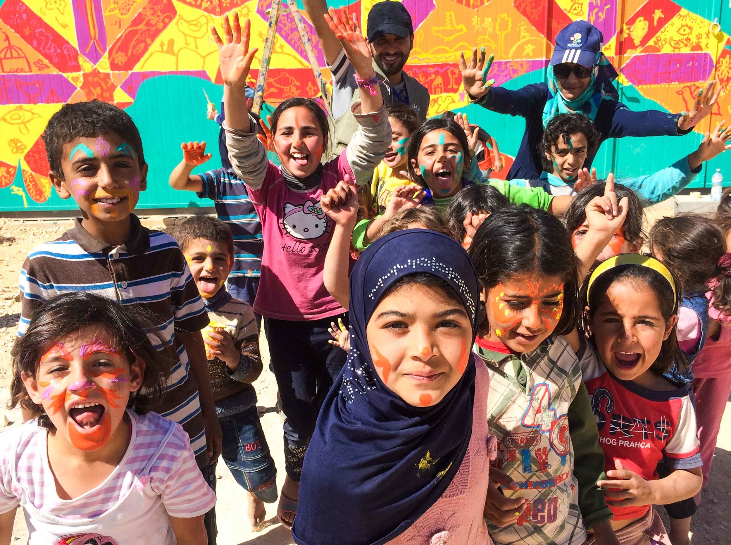 Happy Syrian Children