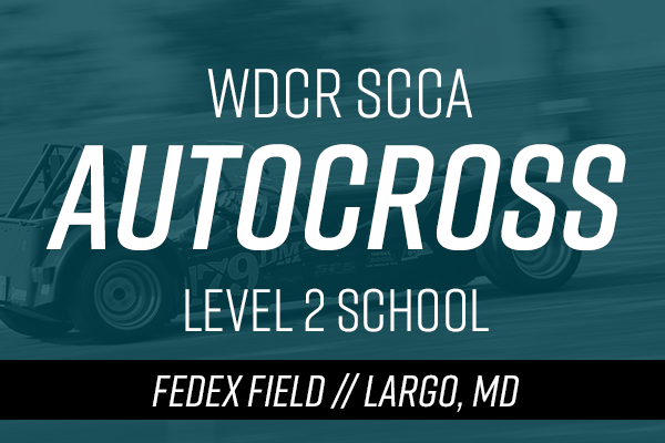 SCCA Autocross — Washington D.C. Region SCCA (WDCR SCCA)