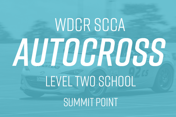 Autocross — Washington D.C. Region SCCA (WDCR SCCA)