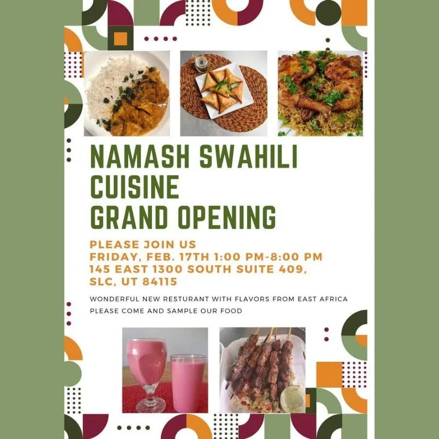 February 17 - Namash Swahili Cuisine Grand Opening — Spice Kitchen ...