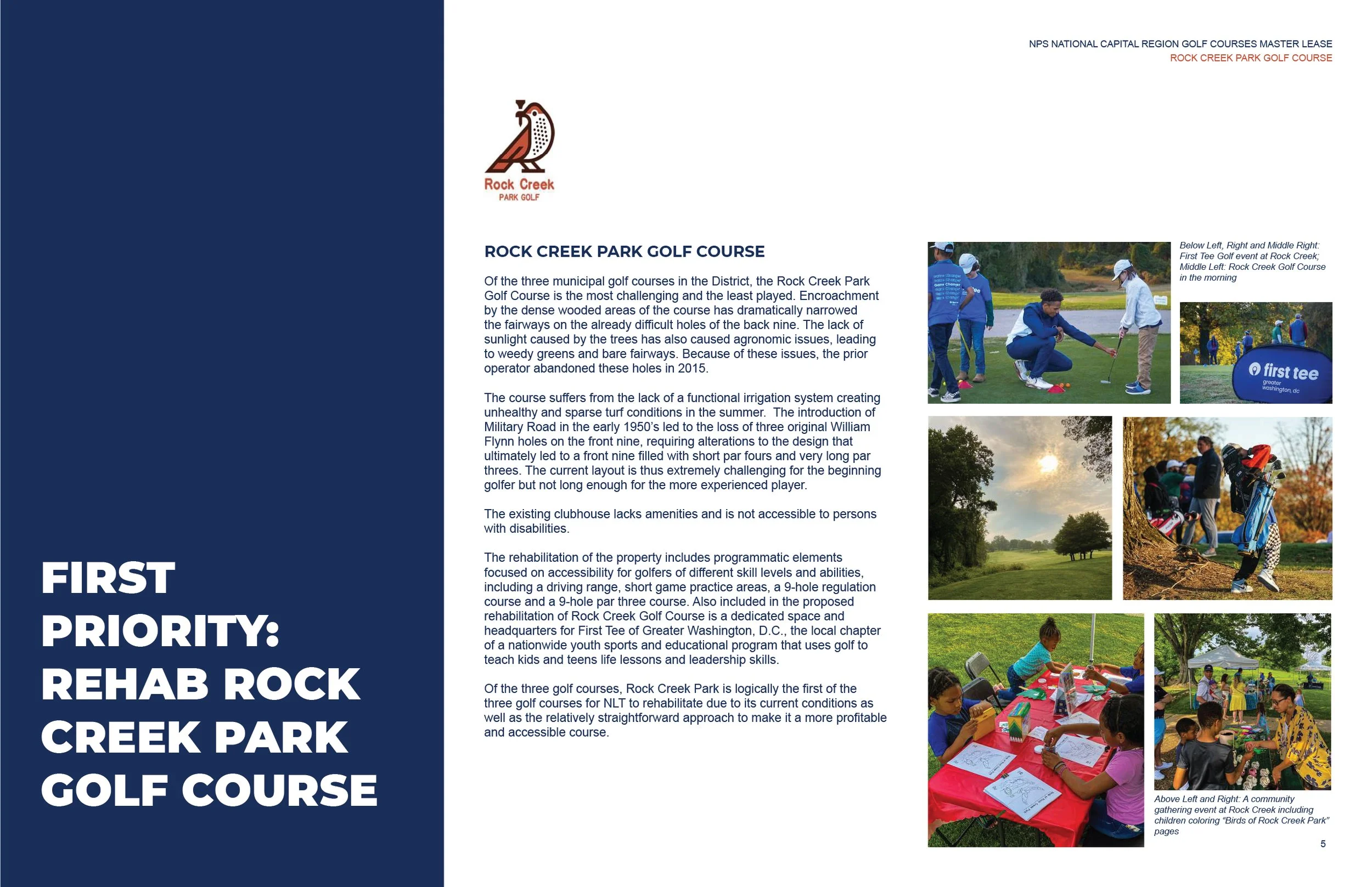 The Future of Rock Creek Park Golf — National Links Trust