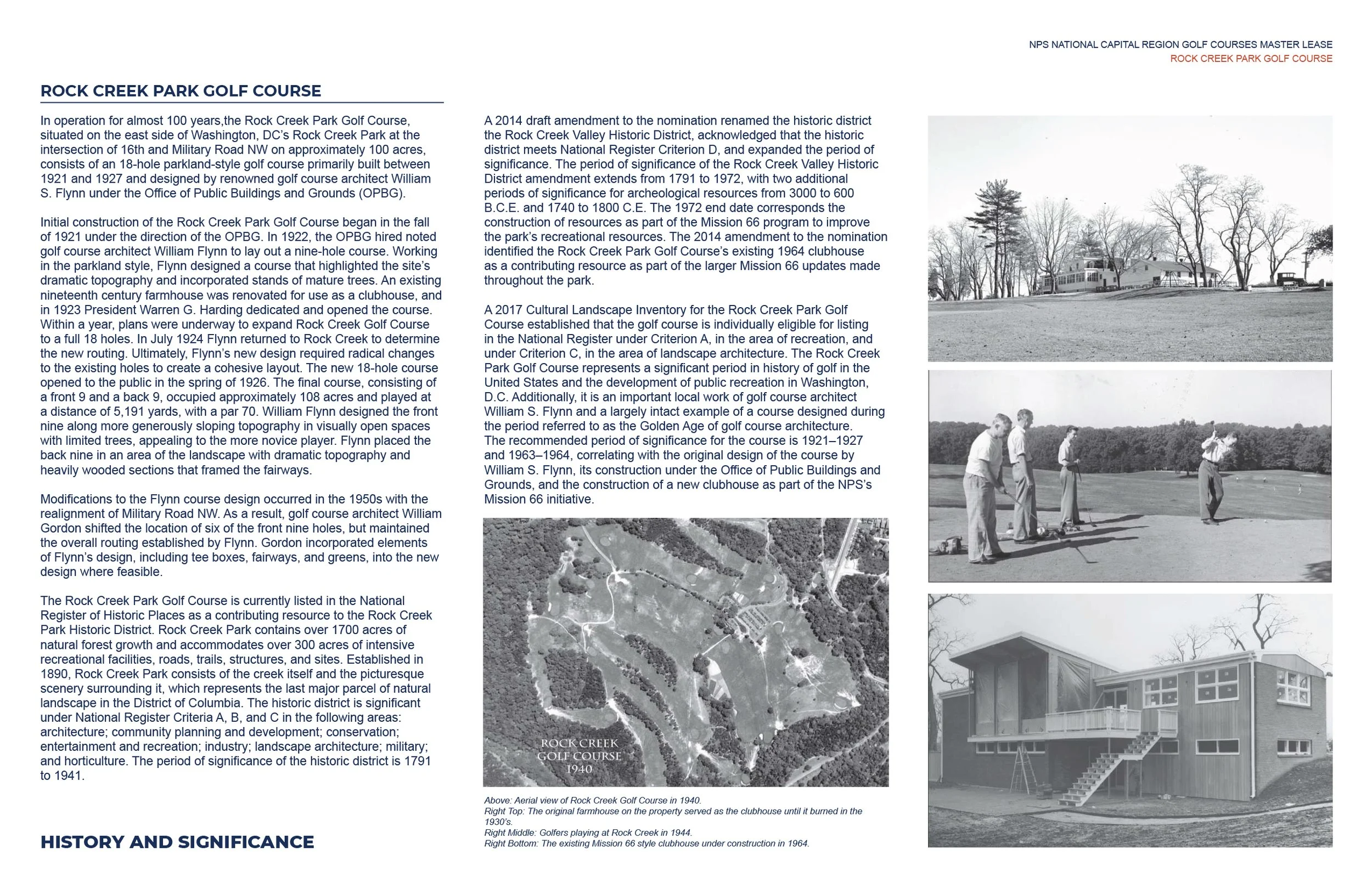 The Future of Rock Creek Park Golf — National Links Trust