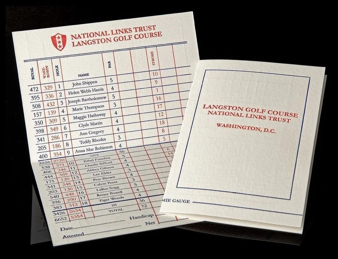 Langston Golf Course Hole Names — National Links Trust