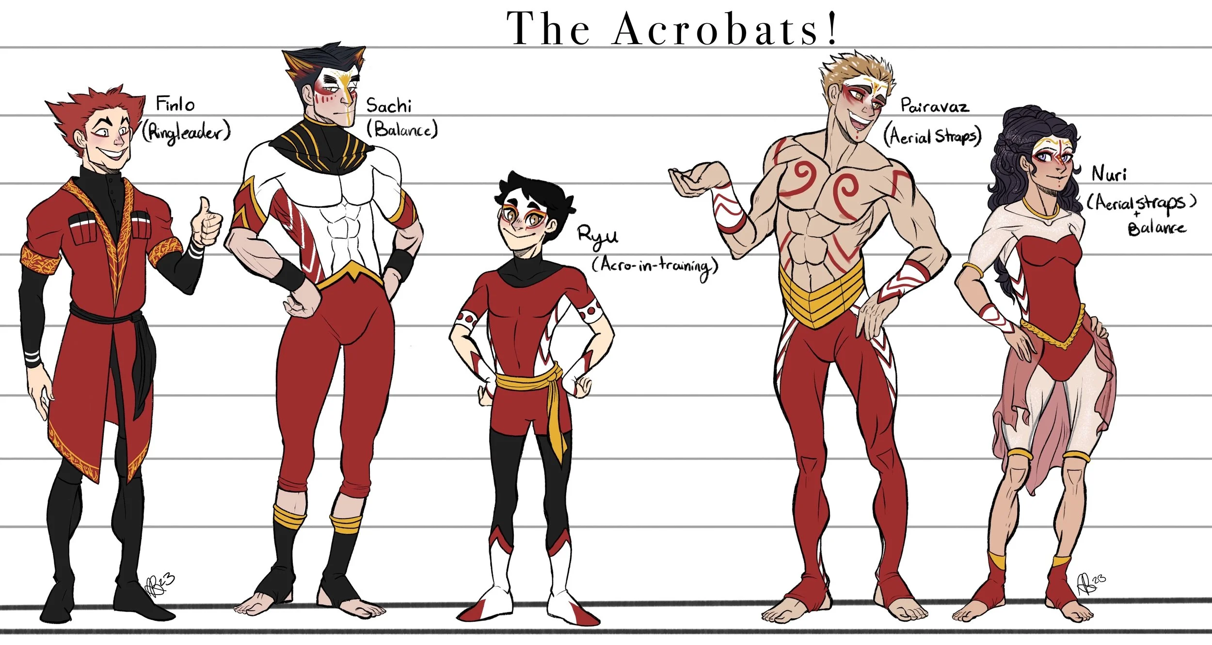 Character Designs — Analise Black Illustrations