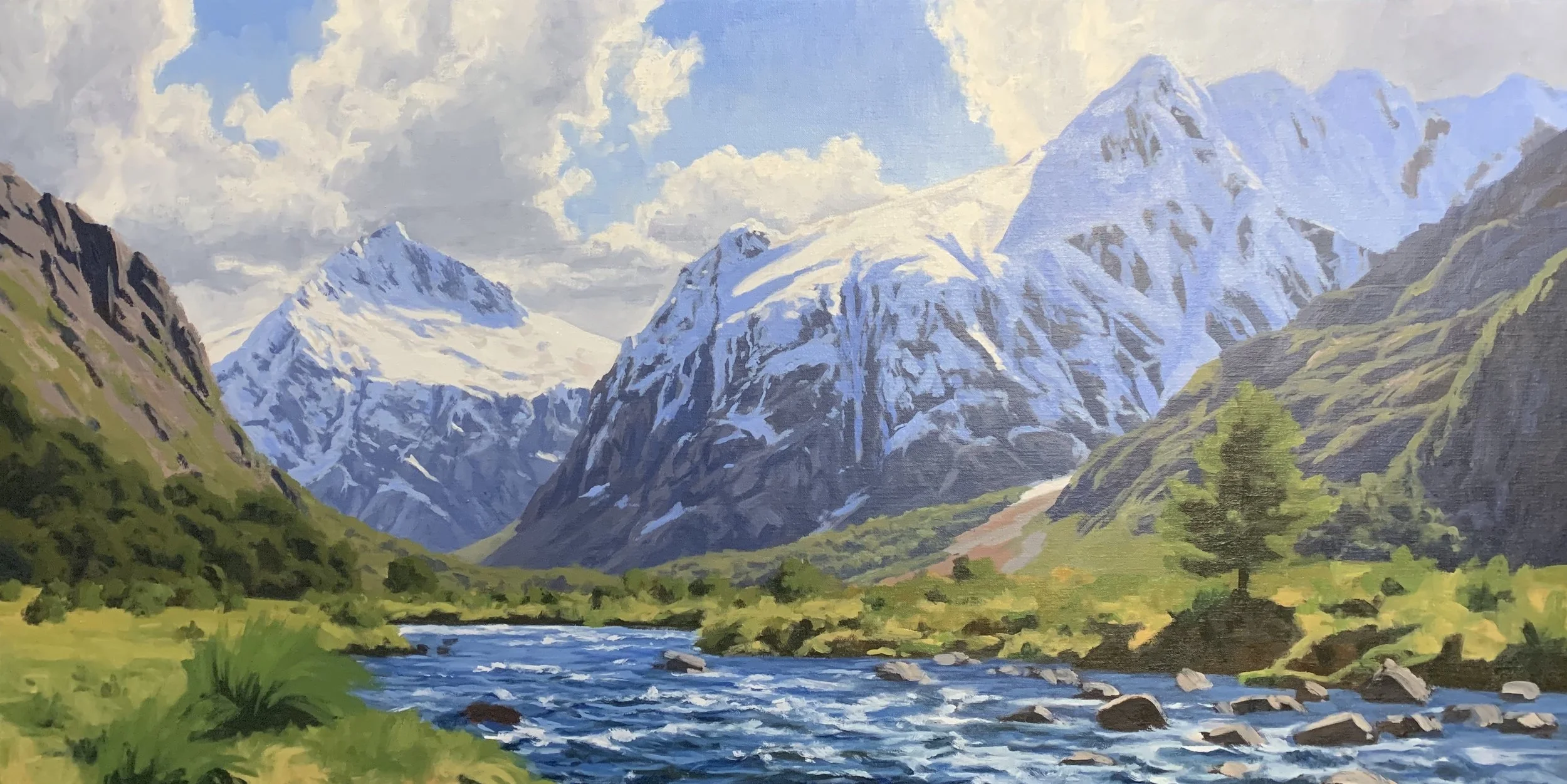 Painting a Mountain Valley - Lesson Notes — Samuel Earp Artist