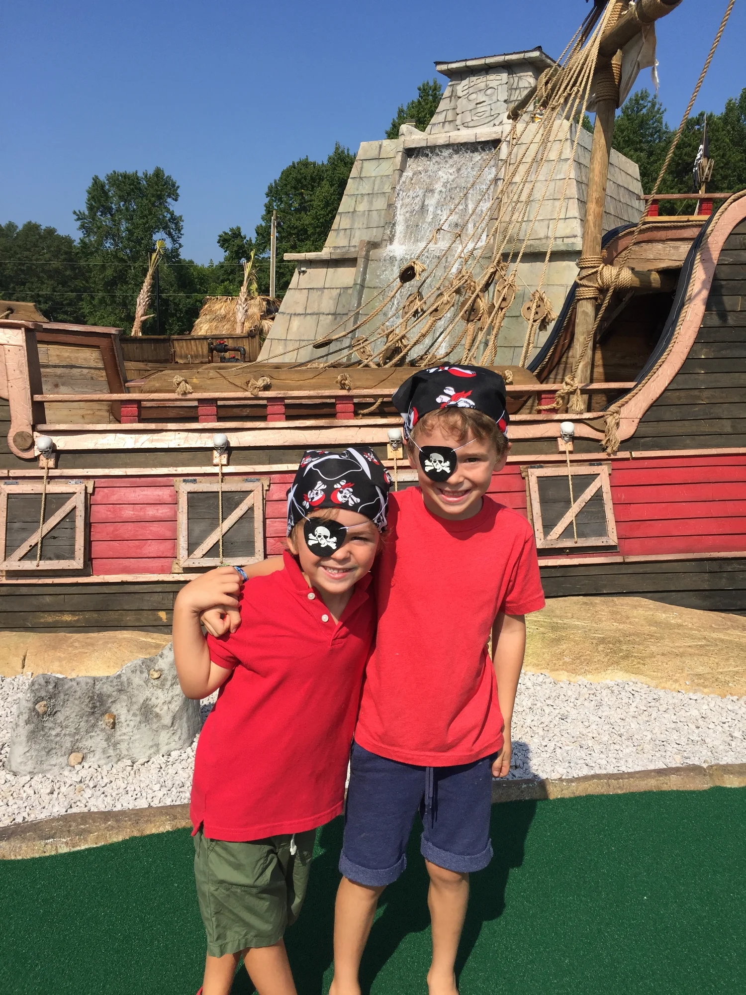 High Seas Miniature Golf - a pirate themed miniature golf course