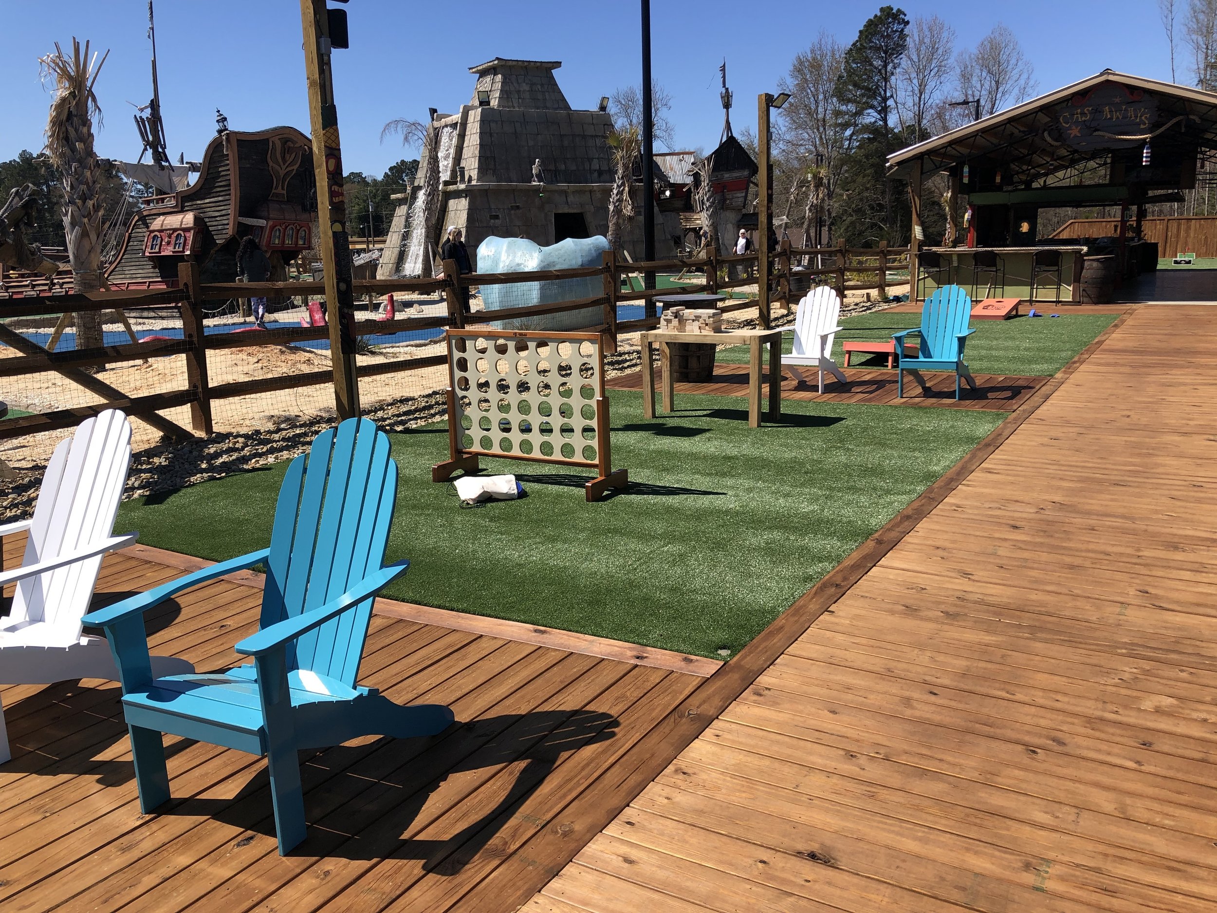 High Seas Miniature Golf - a pirate themed miniature golf course