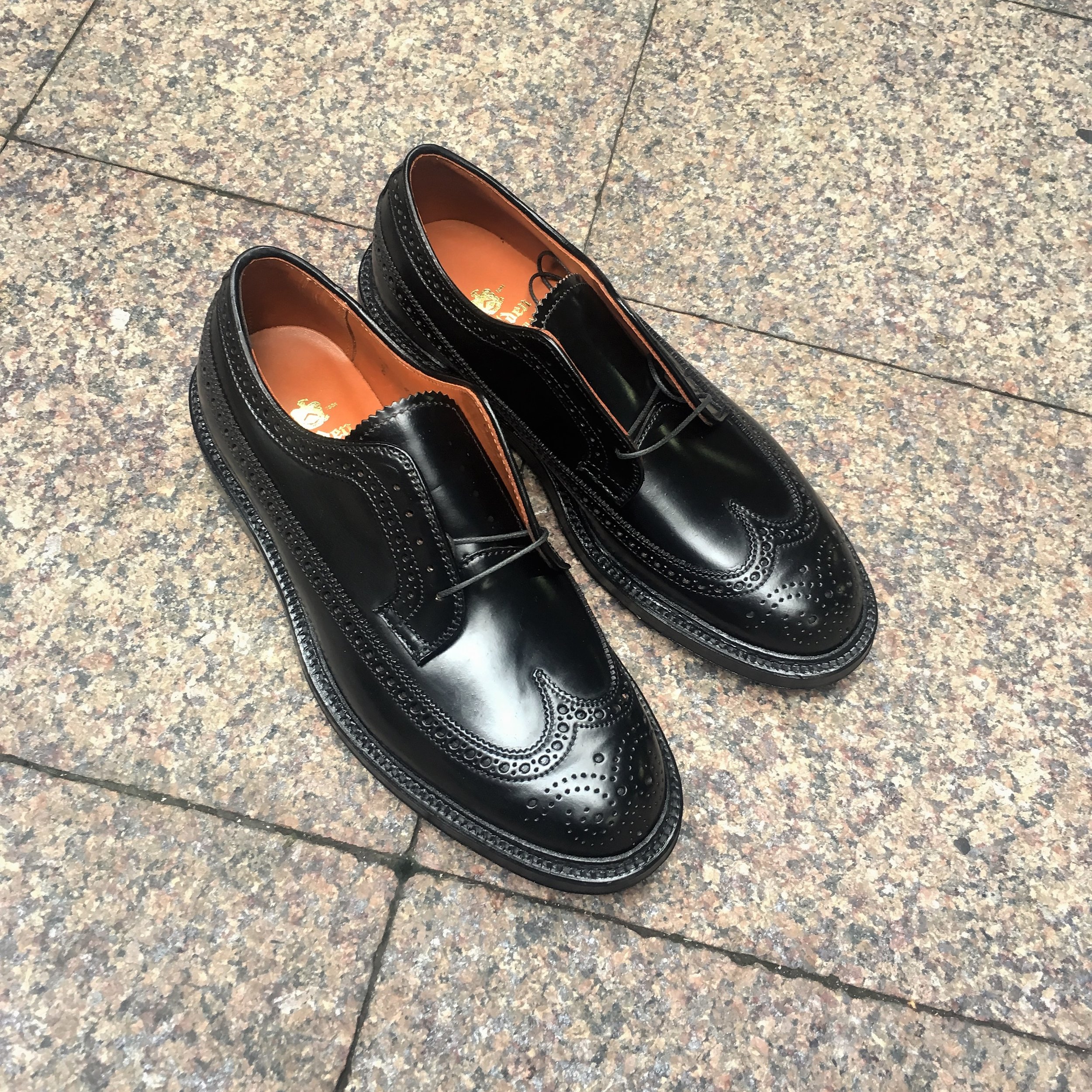 #9901 Black Shell Cordovan — mouldedshoe