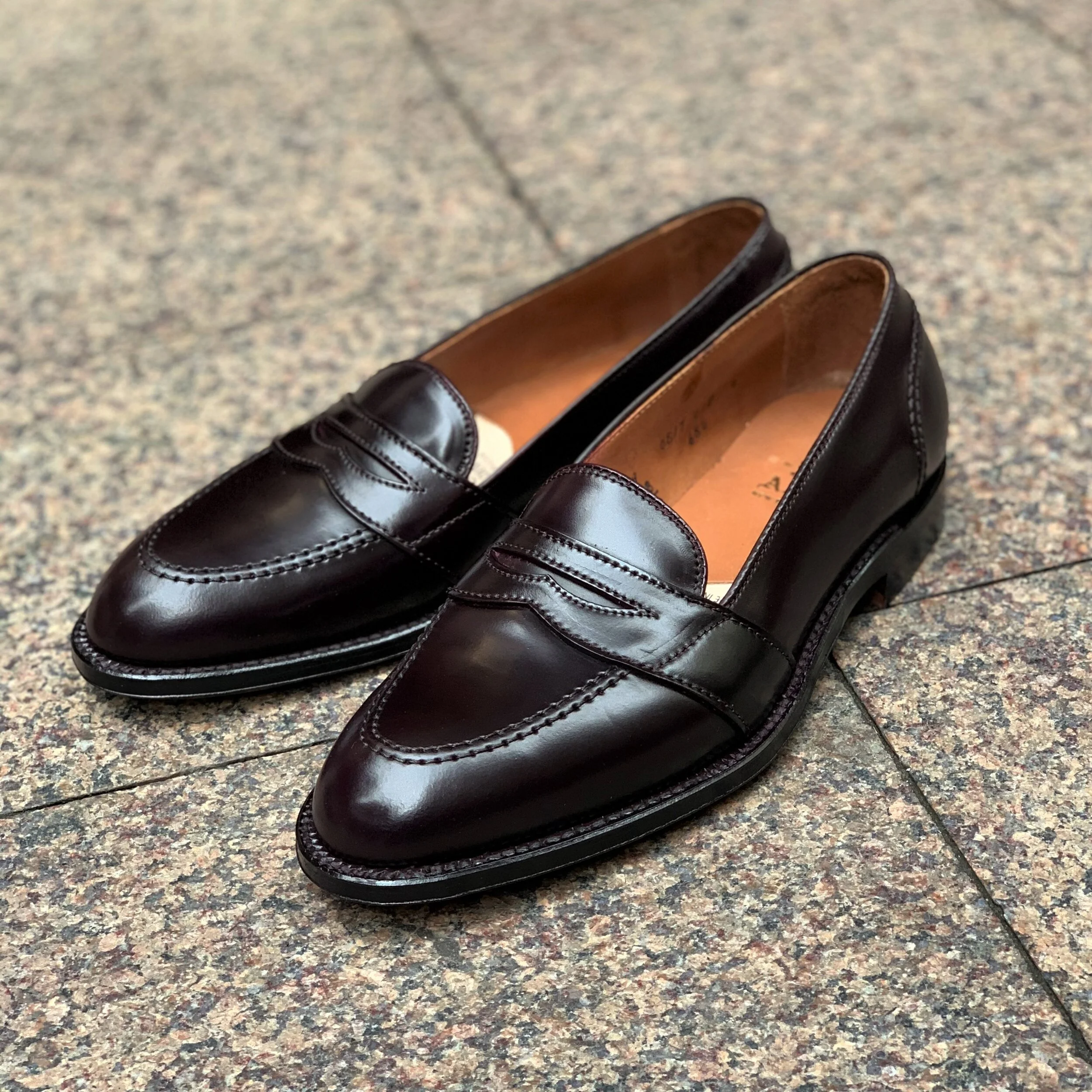 #975 Shell Cordovan Color #8 — mouldedshoe
