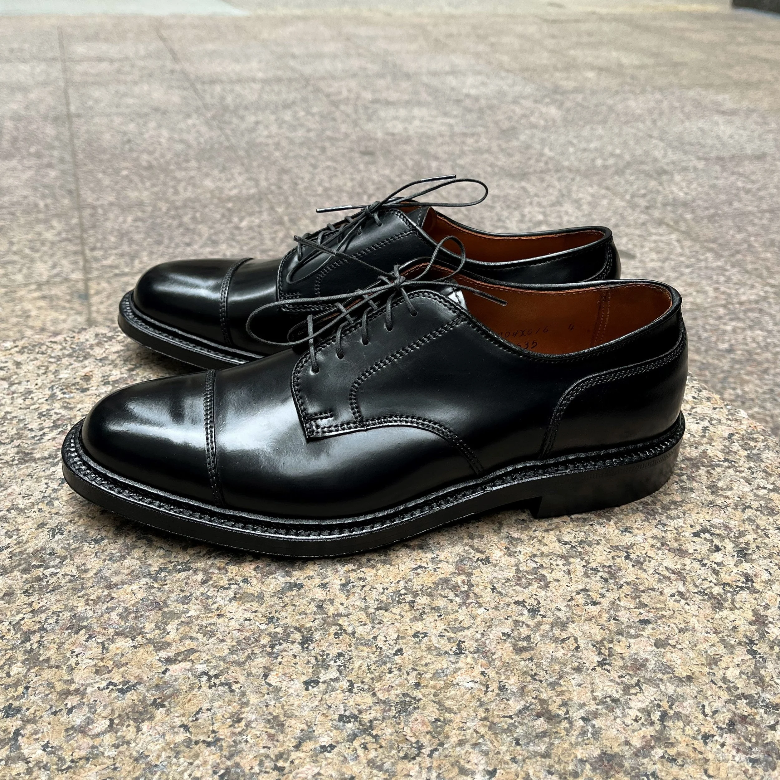 #9535 Black Shell Cordovan Barrie Last — mouldedshoe