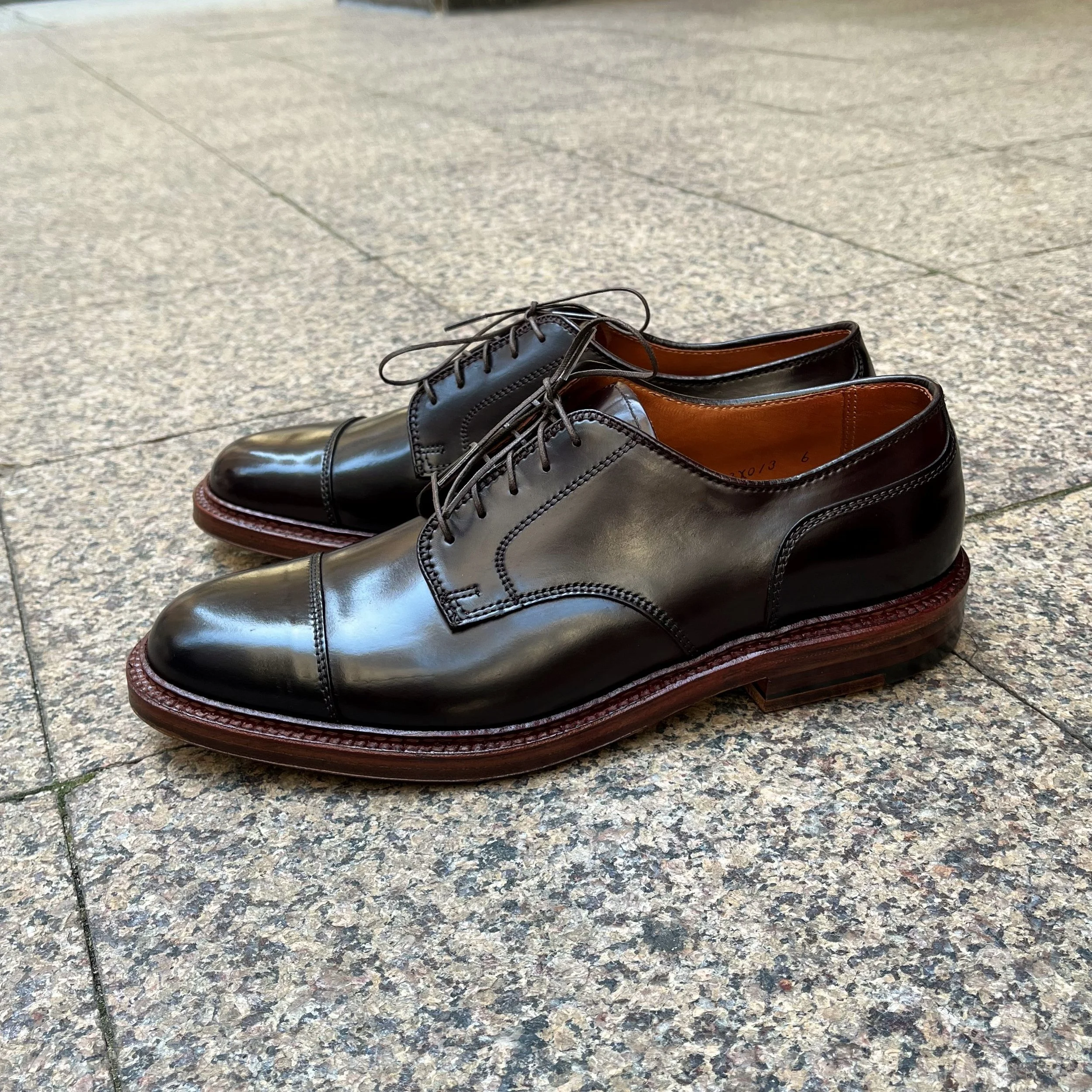 #975 Shell Cordovan Color #8 — mouldedshoe