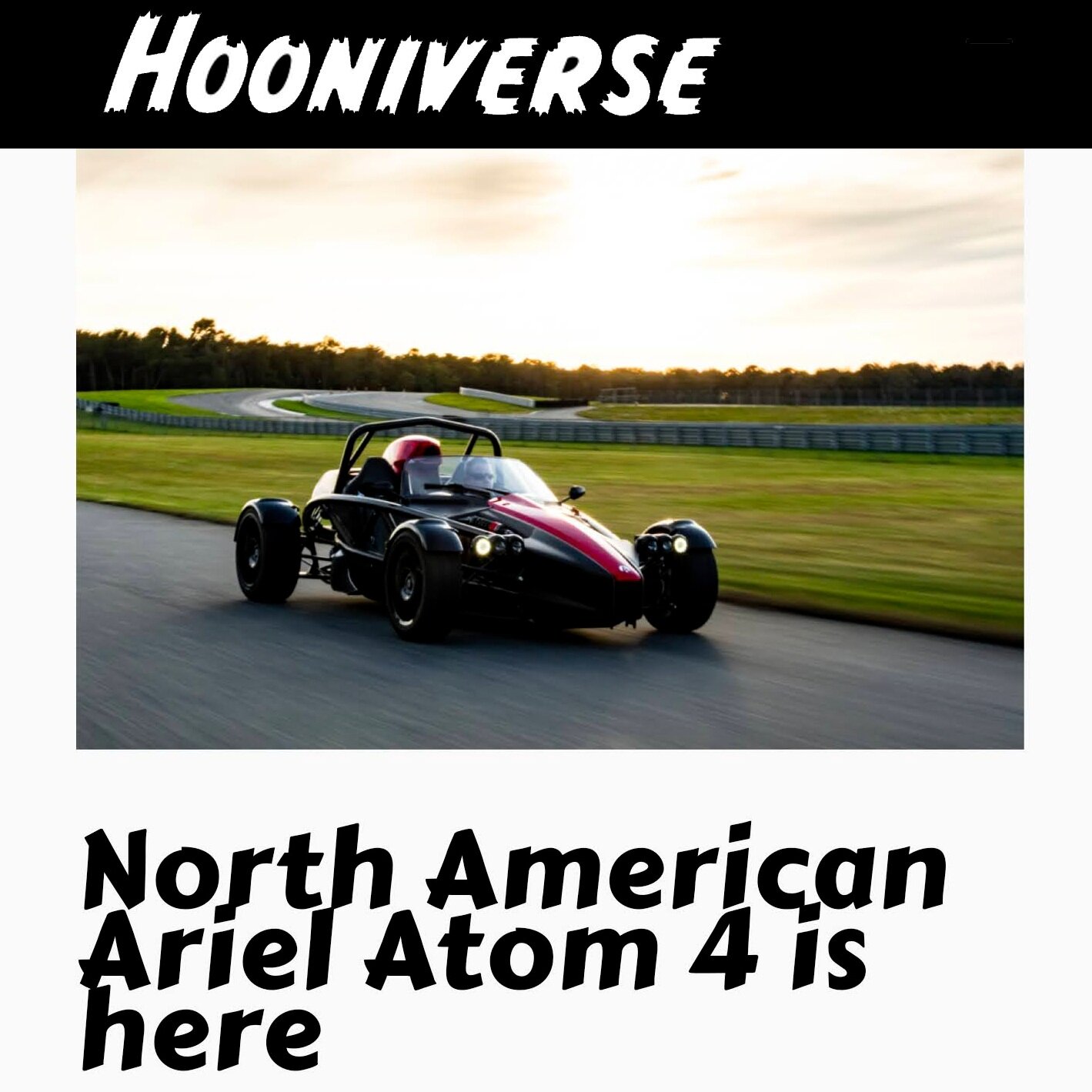 Ariel Atom, Ariel Nomad, Ariel North America Atom 4