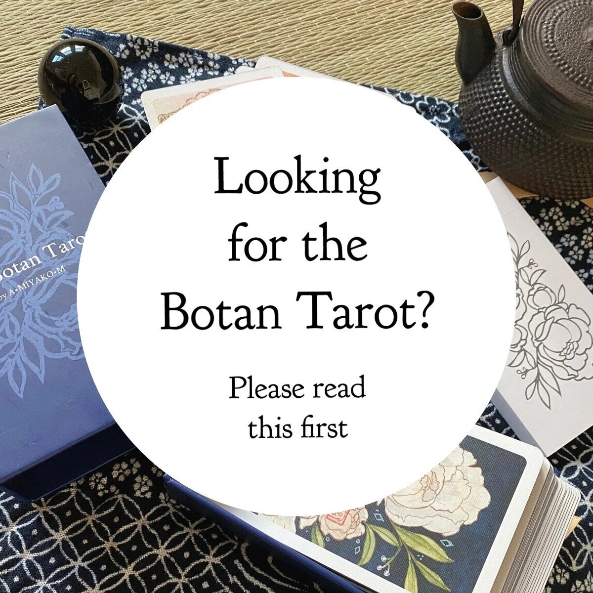 Botan Tarot Update — A Miyako M Illustrations