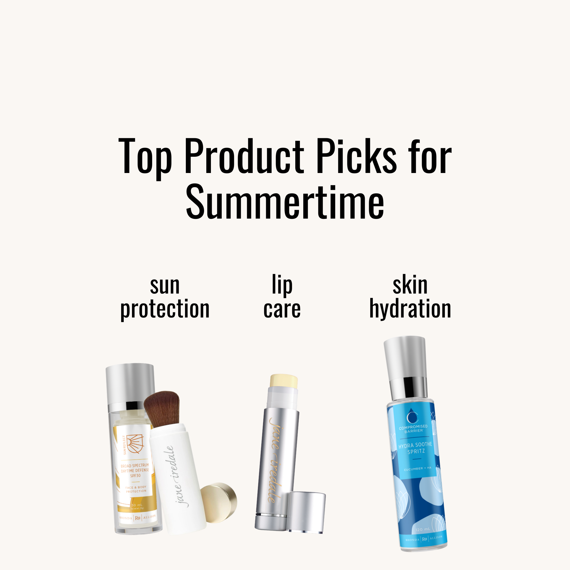 Top Skincare Products For Summer — Gameela Skin