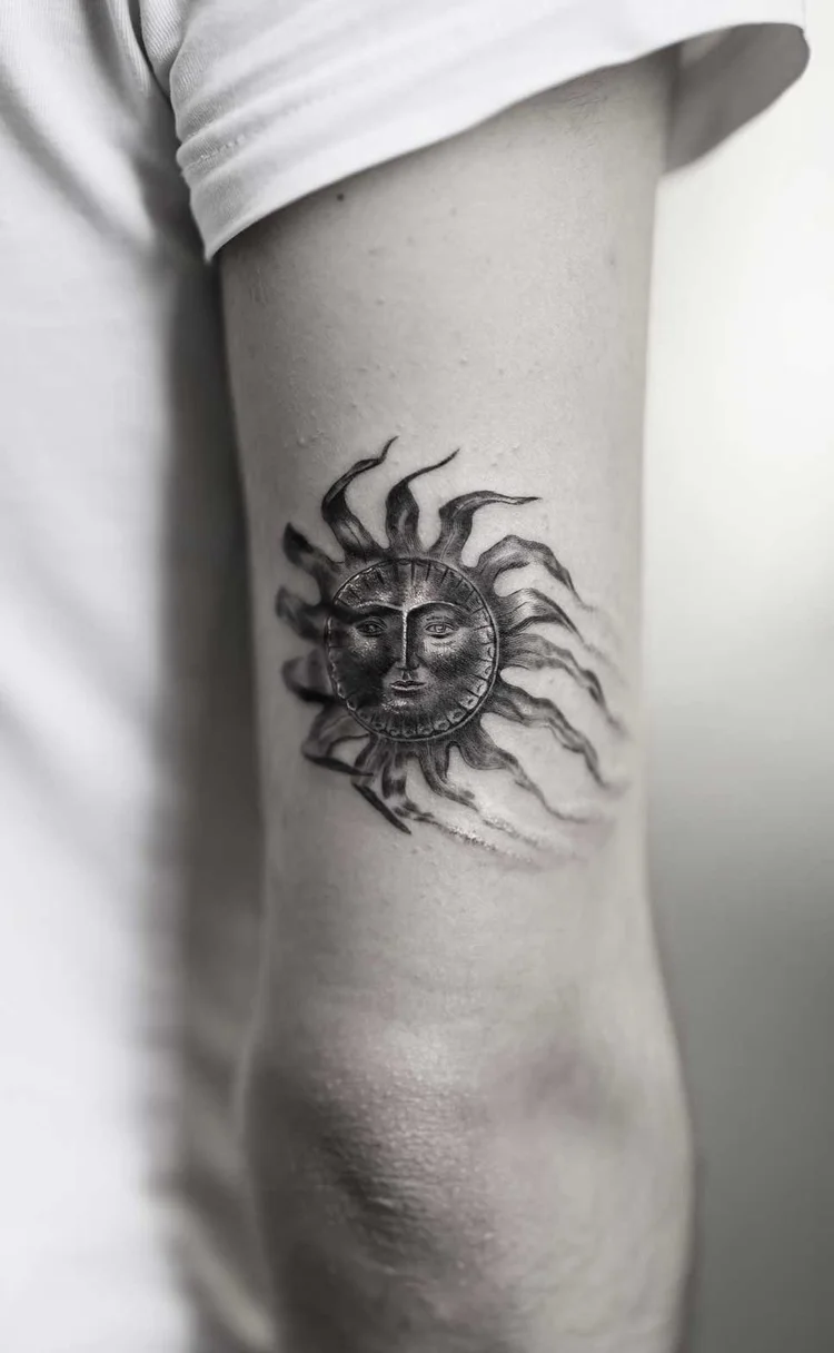 Sun Tattoo Meanings: Ancient Symbolism to Modern Designs