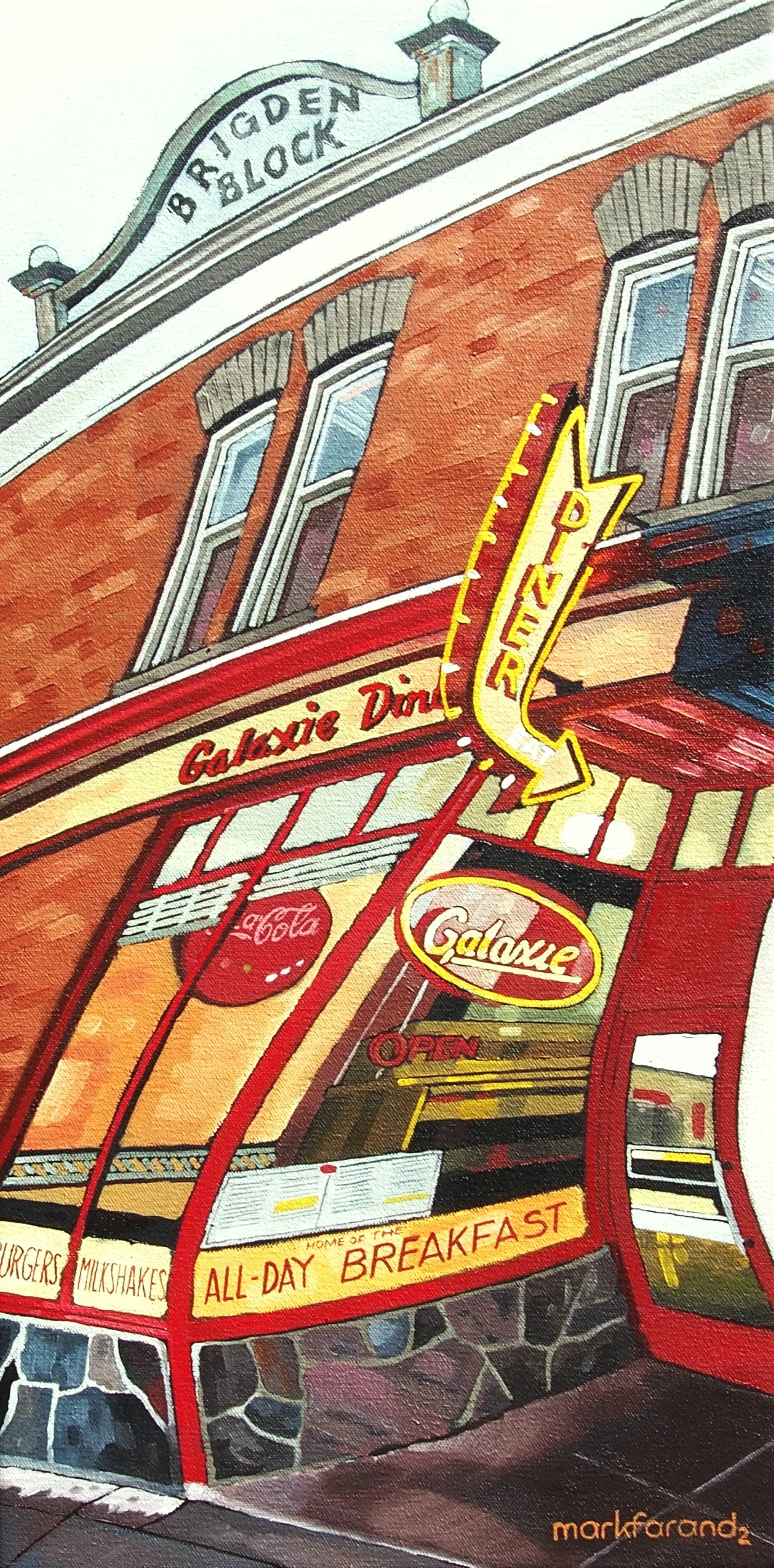 Past Works — Mark Farand - Oil Paintings on Canvas + on Scroll Cut Wood