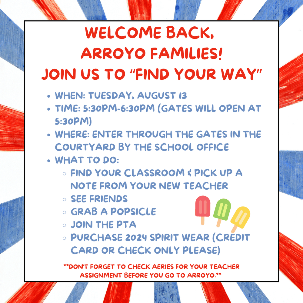 Arroyo Elementary PTA