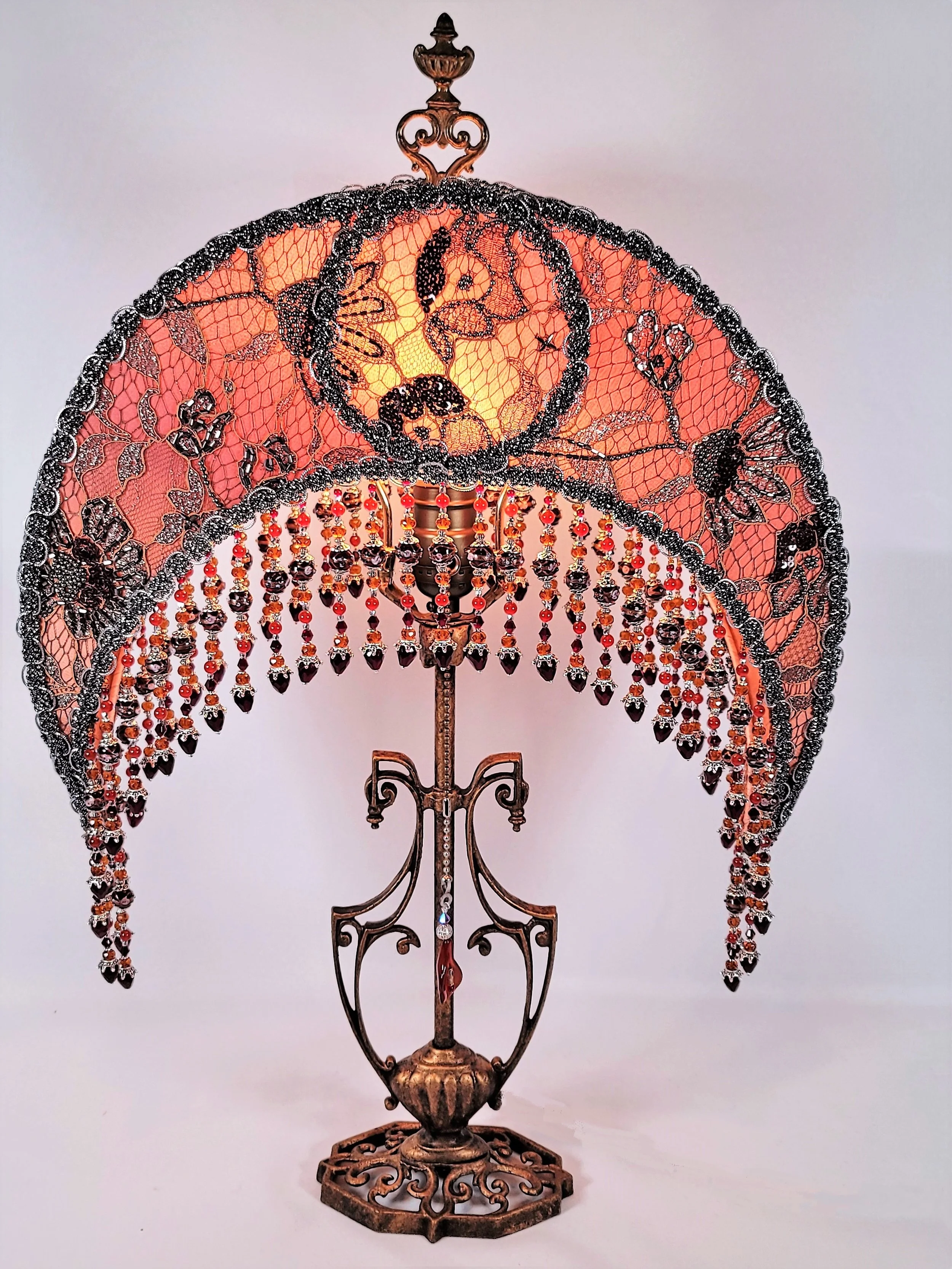 Elegance Lamps - Antique Lamps & Handcrafted Victorian Lampshades