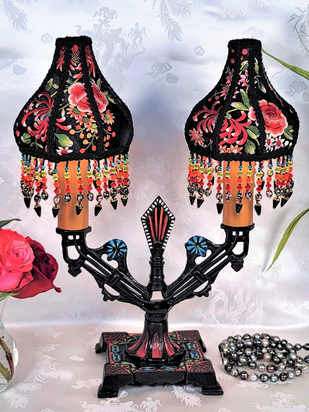 Small Victorian Table Lamps