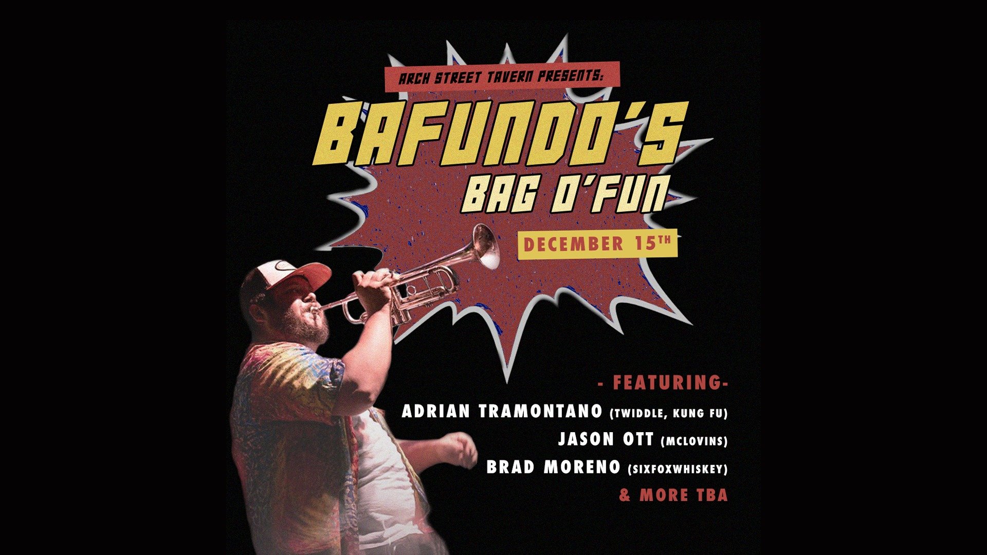 Upcoming Shows — Arch Street Tavern