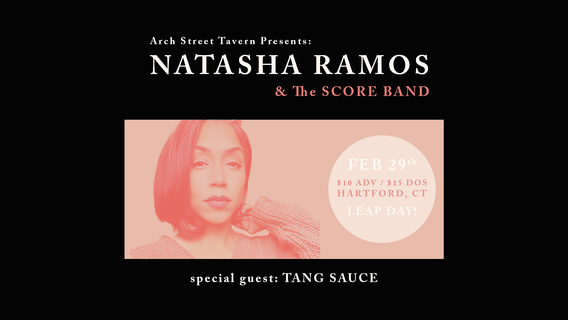 Upcoming Shows — Arch Street Tavern