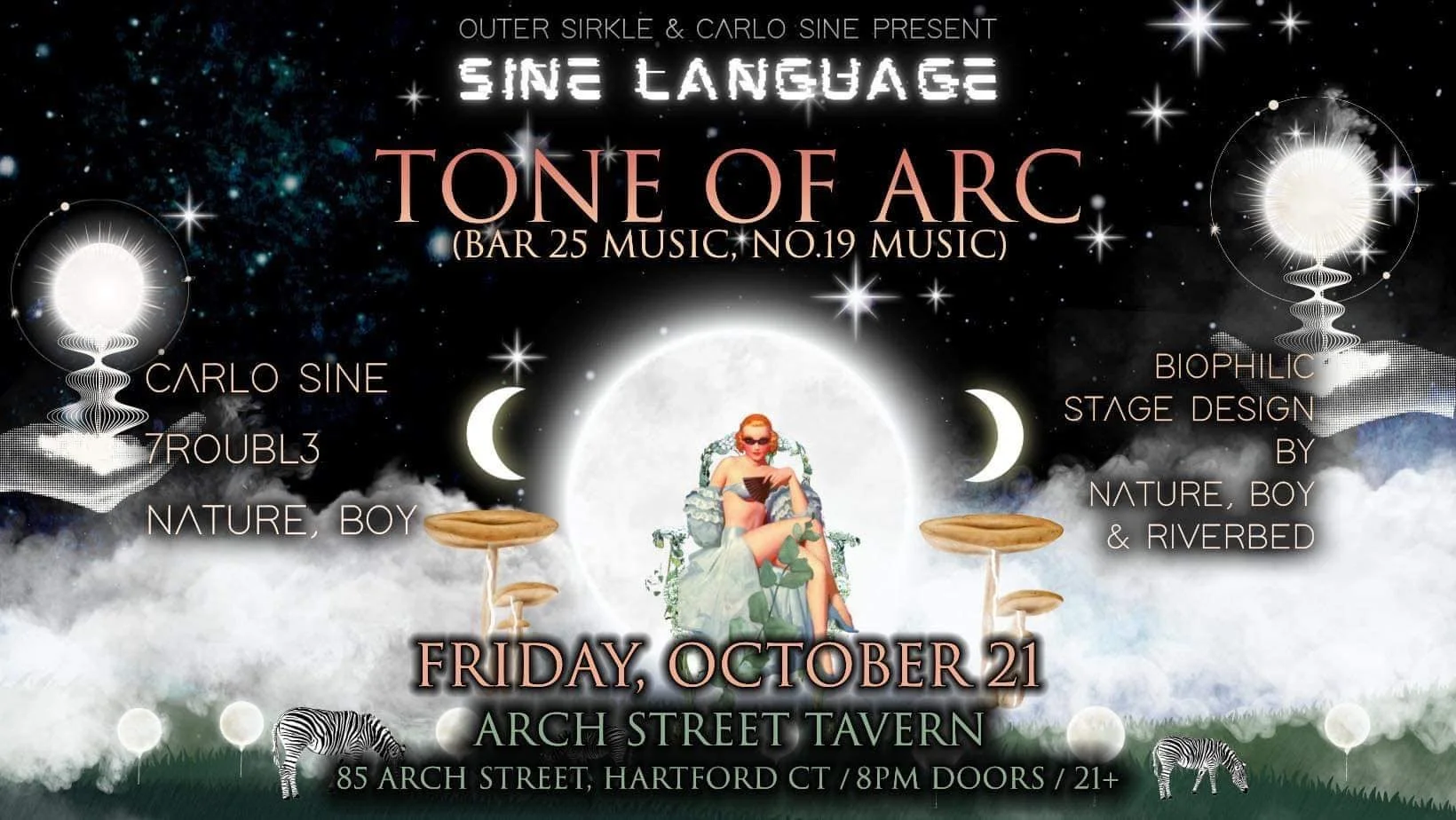 Sine Language: Tone of Arch — Arch Street Tavern