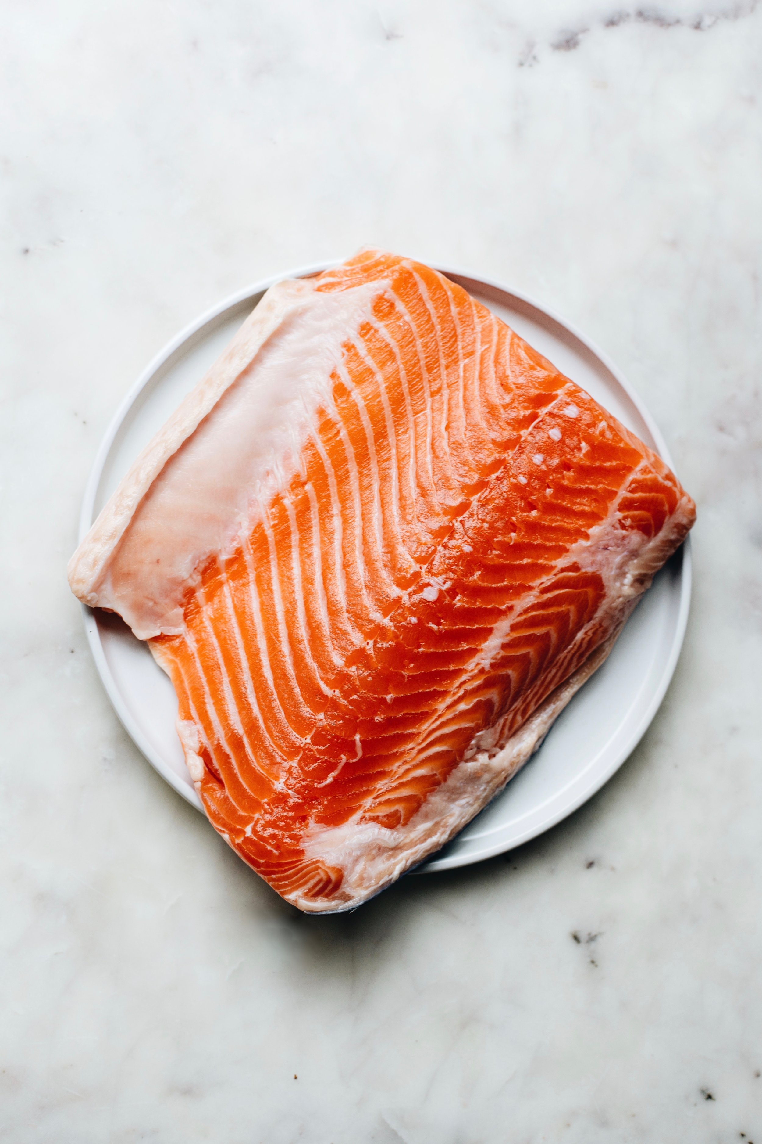 Seared Salmon & Vegetables with Green Tea Dashi — The Daley Plate