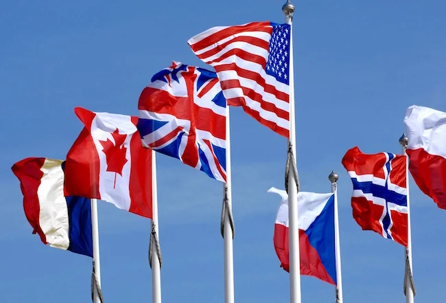 National Flags — Colour Studies