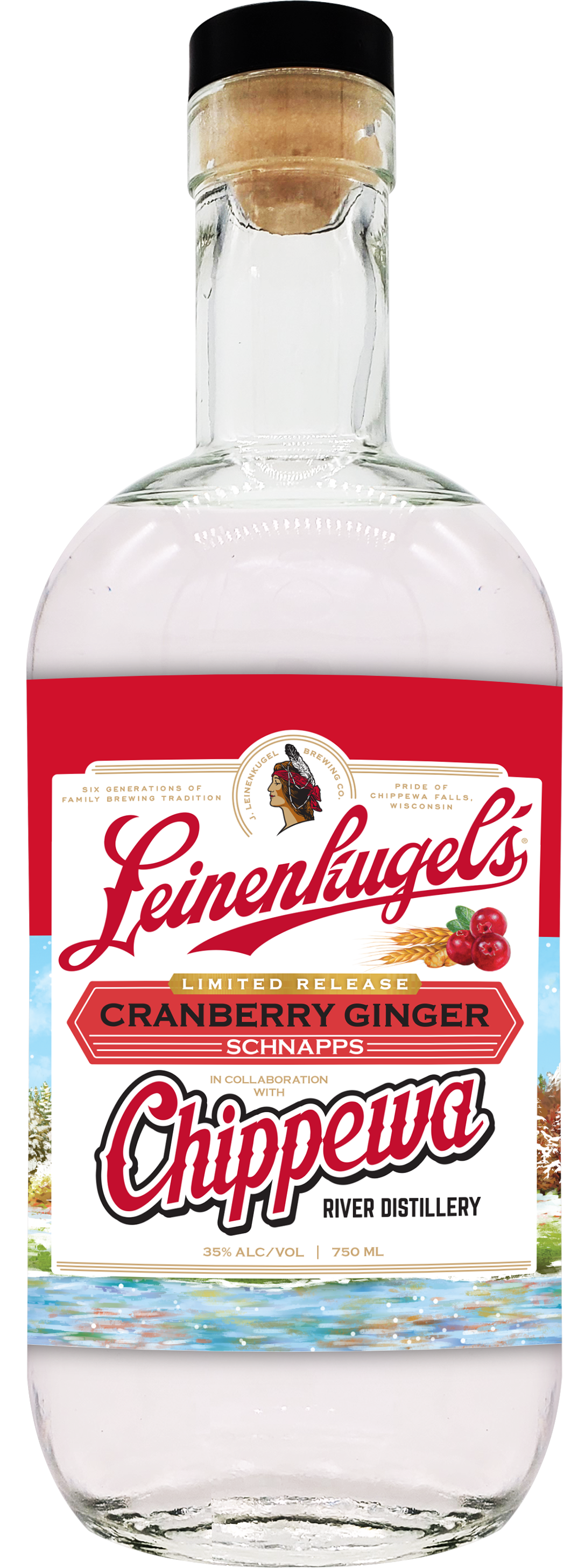 Chippewa Schnapps — Chippewa River Distillery & Brewster Bros. Brewing Co.