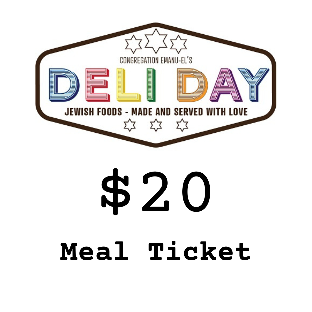 FULL MEAL TICKET — Congregation Emanu-El Wichita