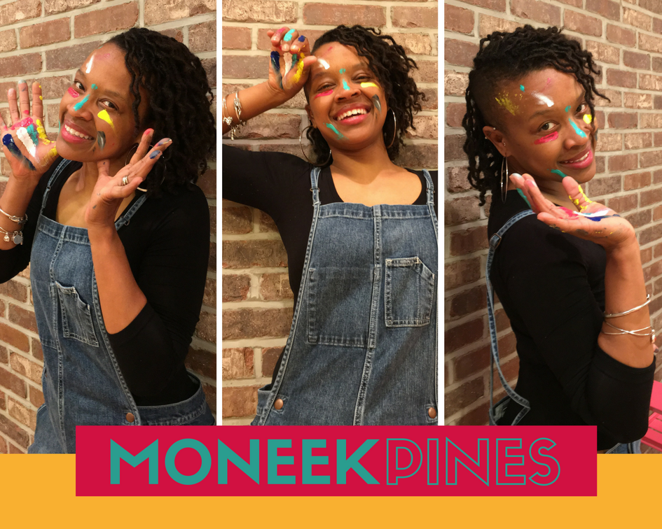 Moneek Pines & Staff — ARTrageous Brush and Flow