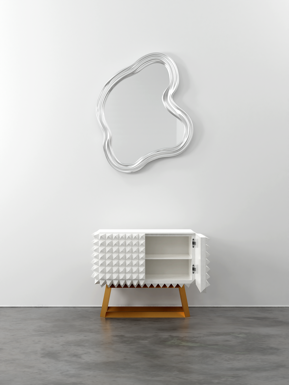 Spike Cabinet Low — David Yepez Studio