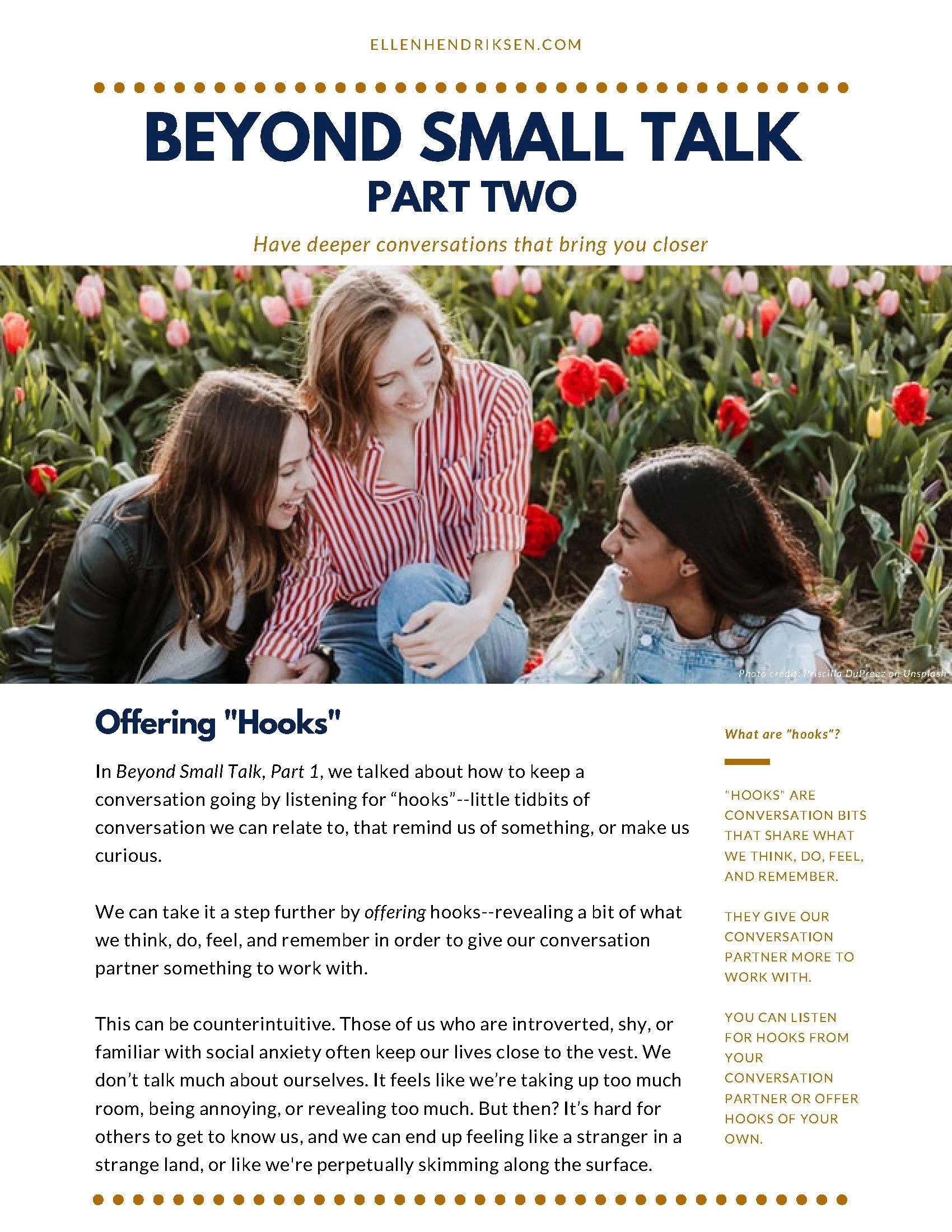 Free Resources Library — Ellen Hendriksen