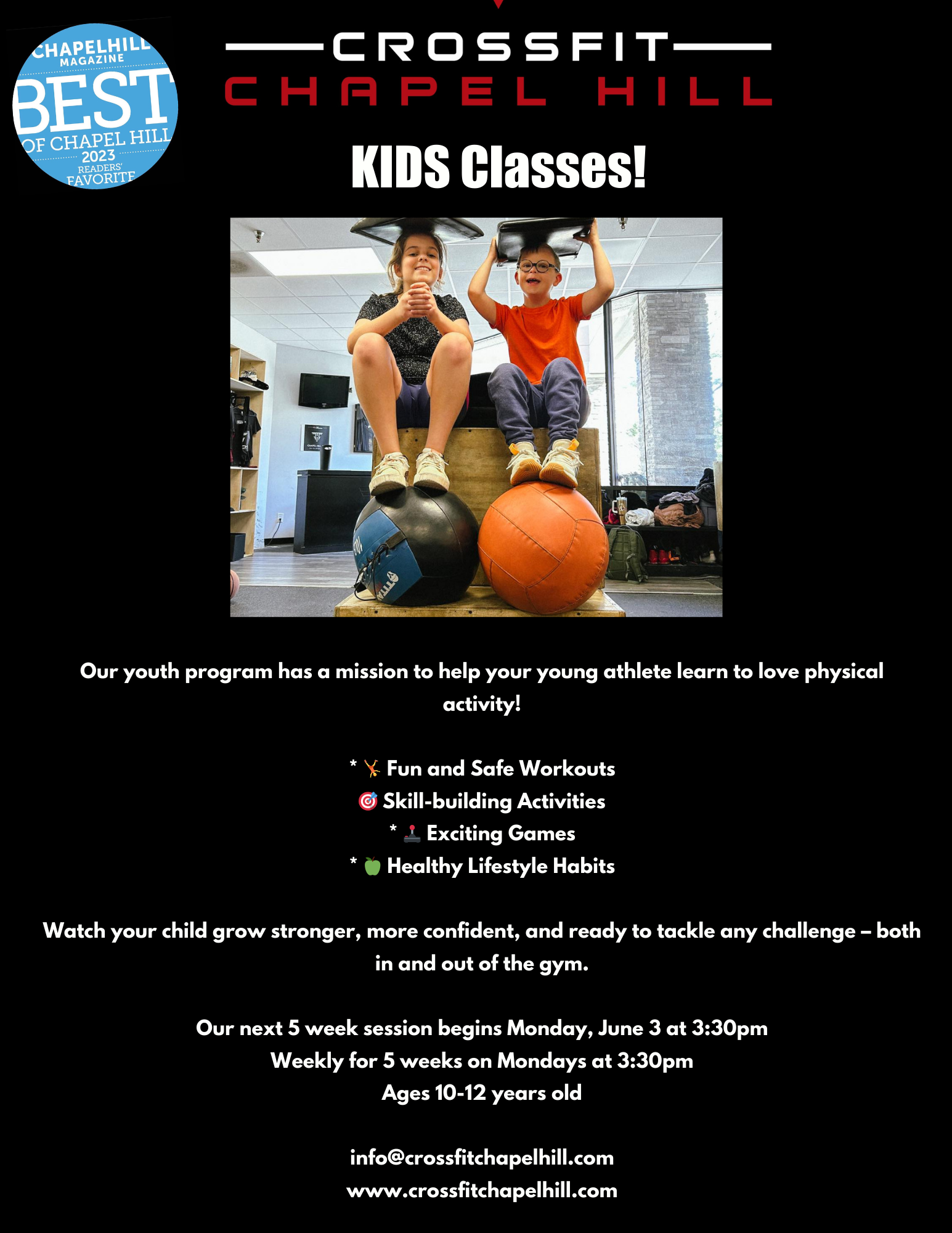 CrossFit Chapel Hill KIDS! — CrossFit Chapel Hill
