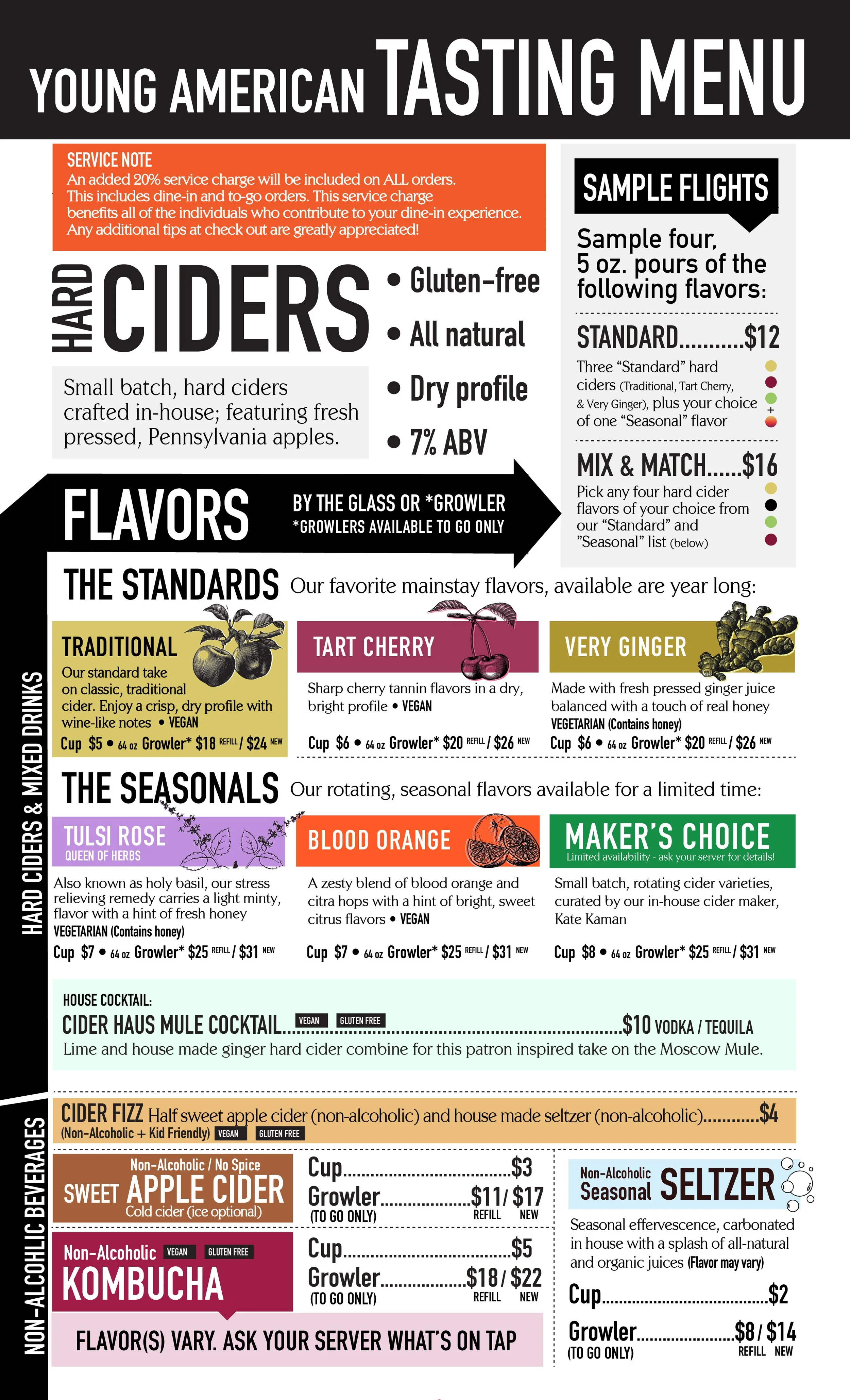 YOUNG AMERICAN HARD CIDER & TASTING ROOM