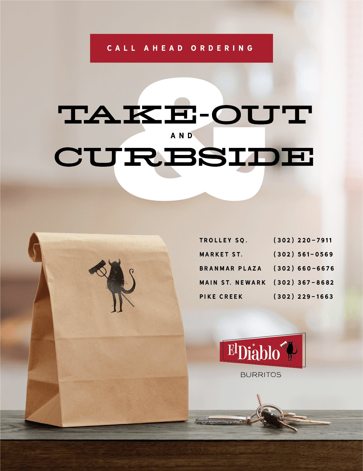 Pick-up — EL Diablo Burritos