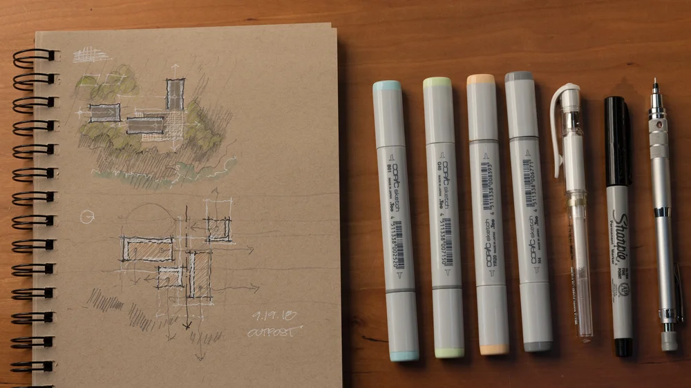 Architectural Sketching (techniques + tips) | 30X40 Design Workshop