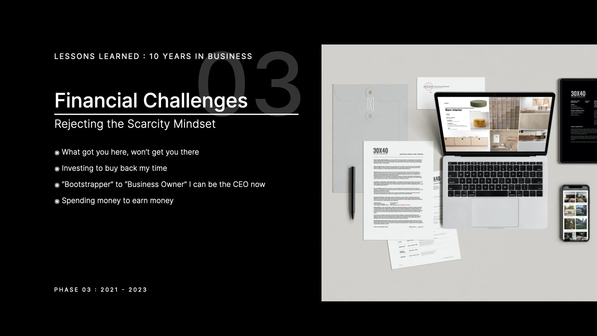 Ten Years of Making | 30X40 Design Workshop