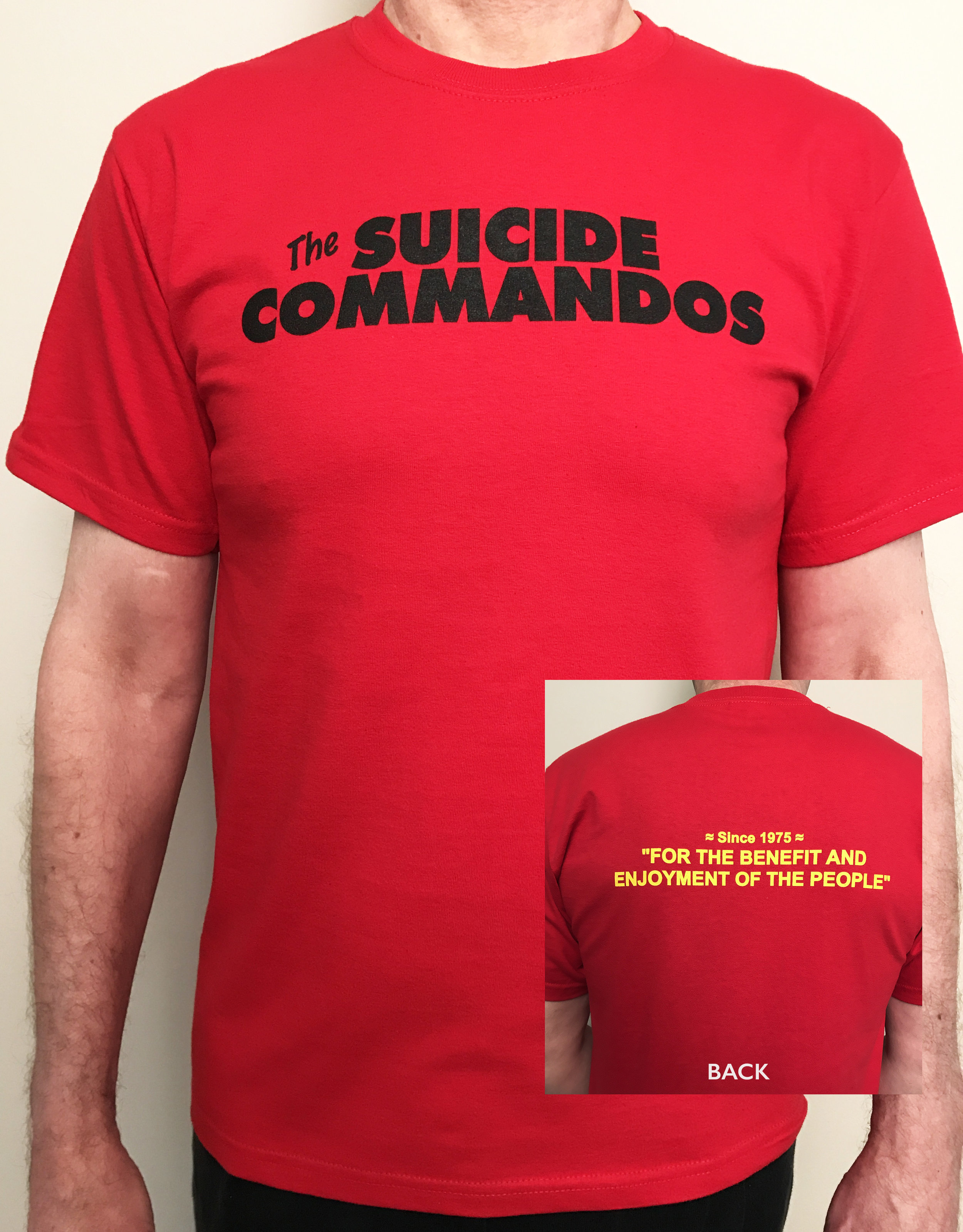 Commando Merch — The Suicide Commandos