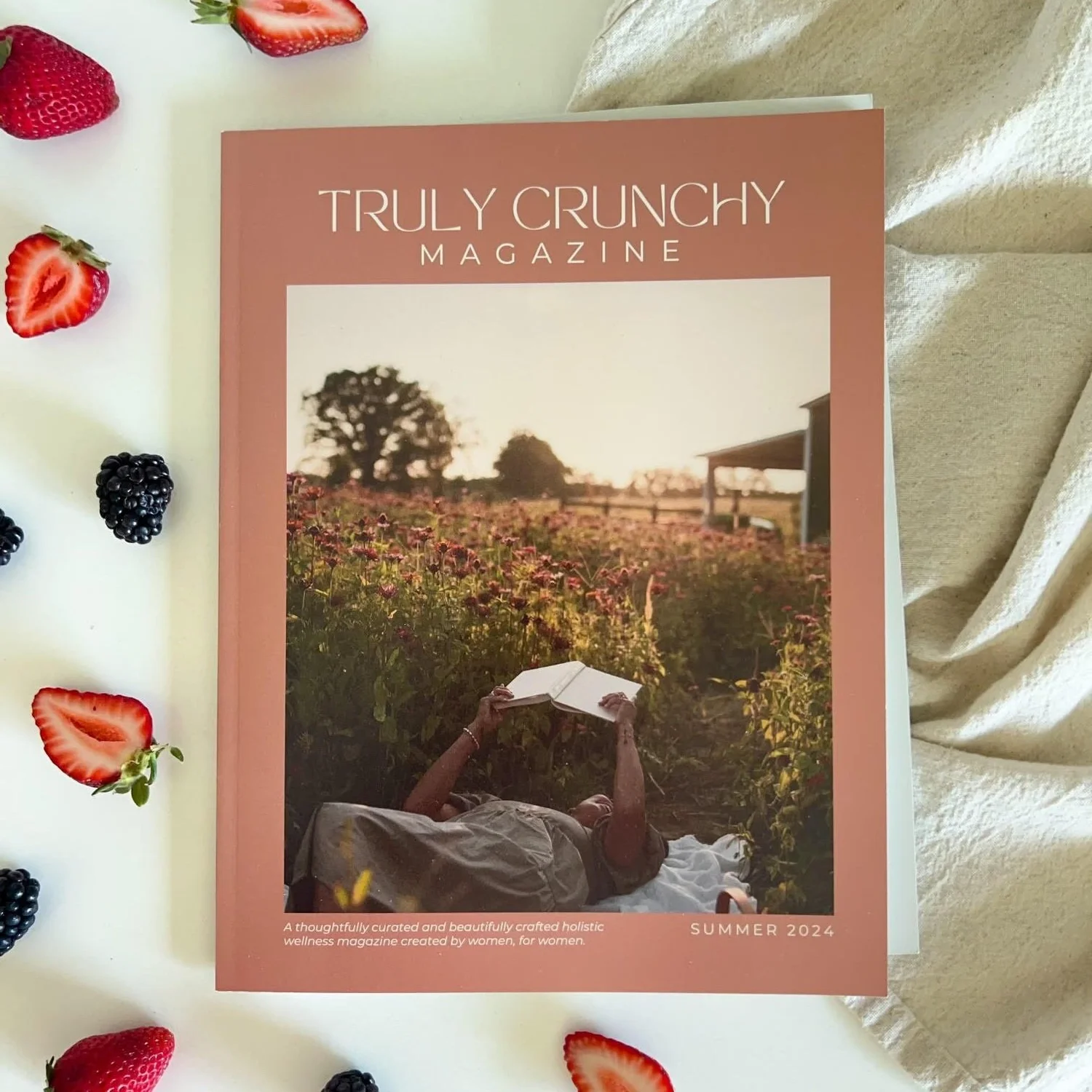 Feature in Truly Crunchy Magazine Summer Issue — Christine Marie Bailey