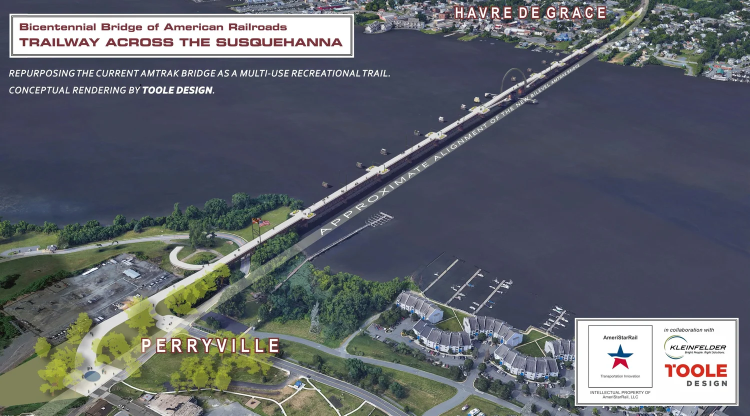AmeriStarRail Proposes New Bi-Level Susquehanna River Bridge ...