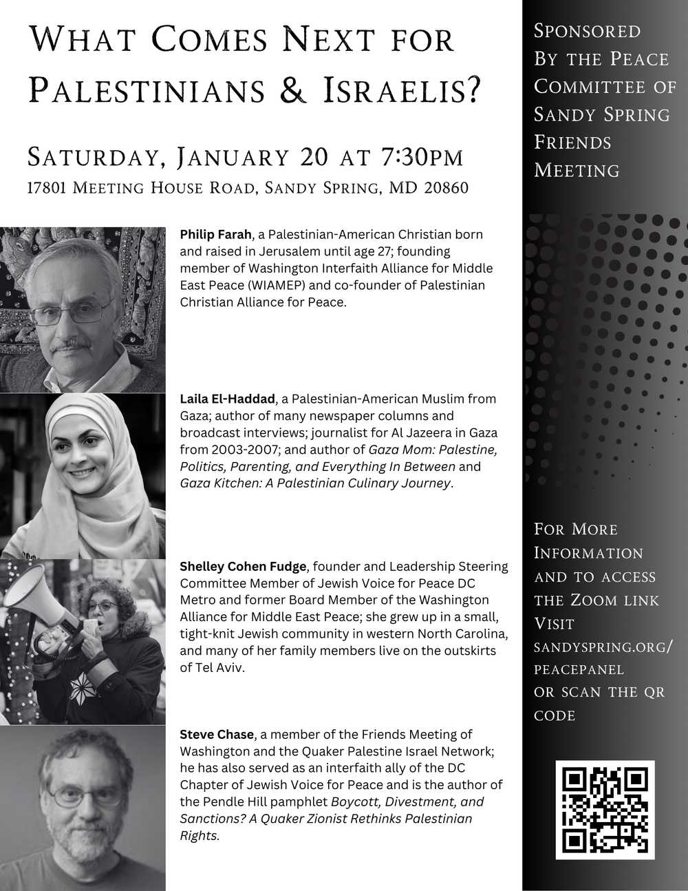 Peace Panel — Sandy Spring Meeting of the Religious Society of Friends