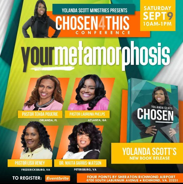 Yolanda Scott Ministries - Chosen 4 This Conference - Your ...