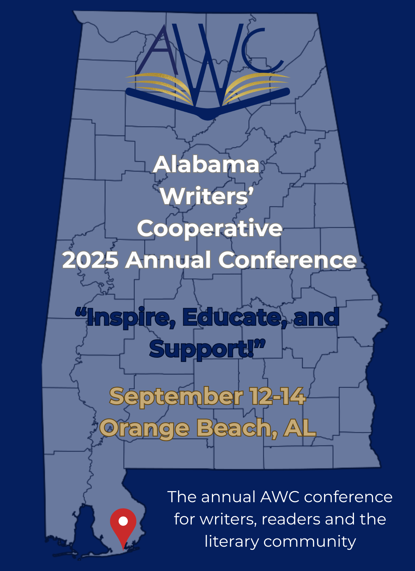 2025 Conference Schedule — Alabama Writers Cooperative