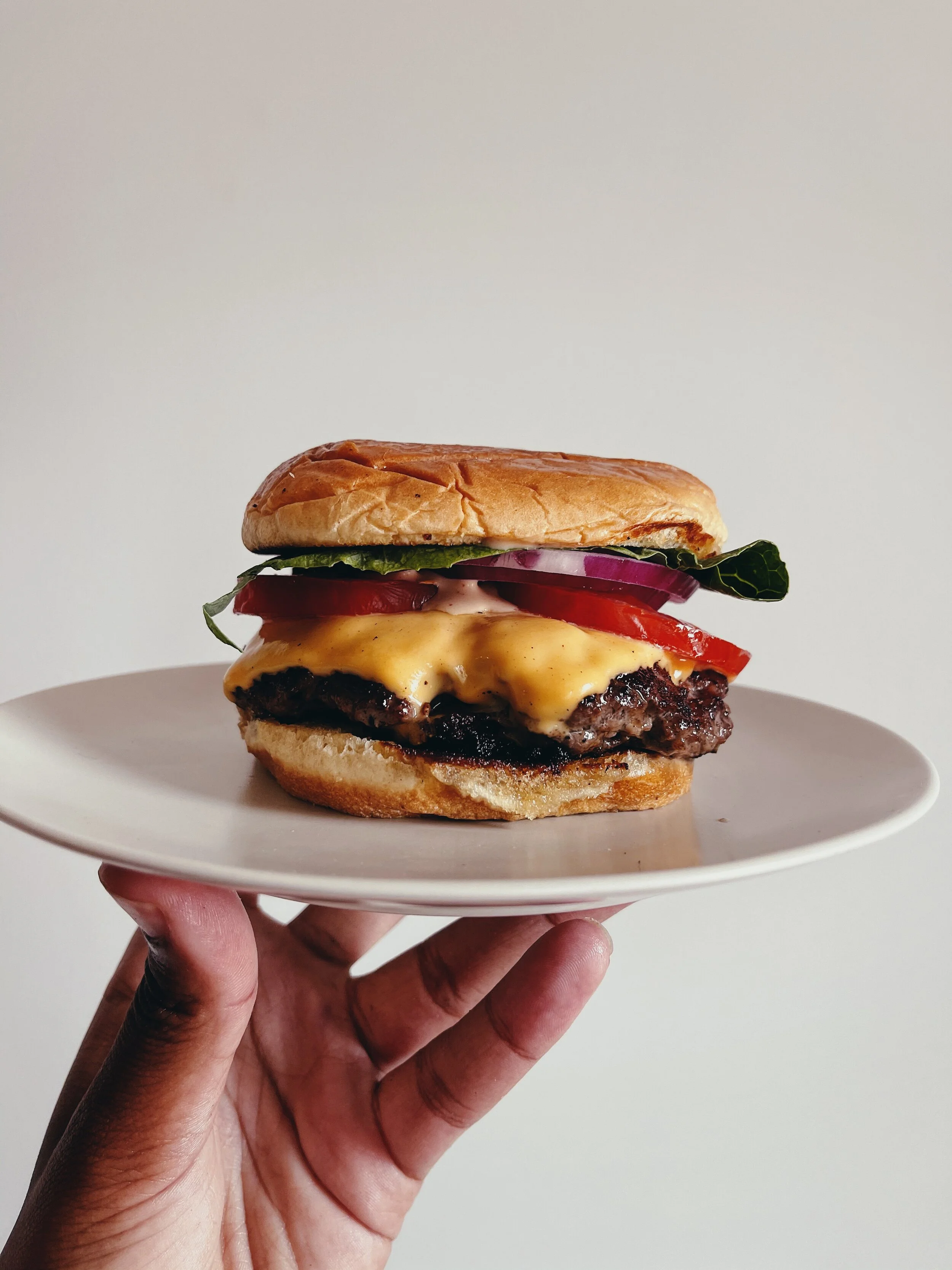 Shake Shack Copy Cat Burger Just Add Hot Sauce