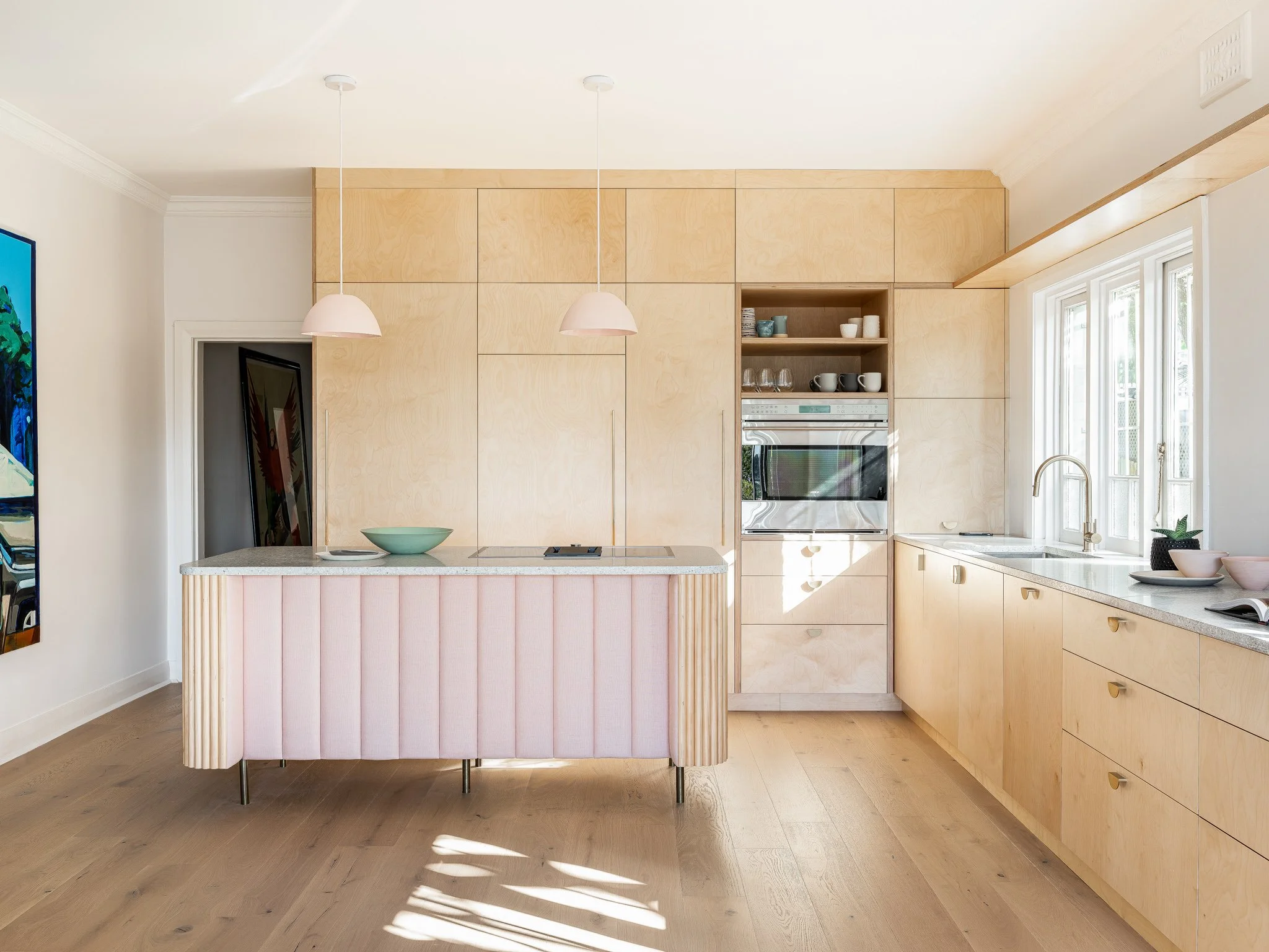 Blushing Bondi Apartment by Studio Weave Architects — Hunter & Folk